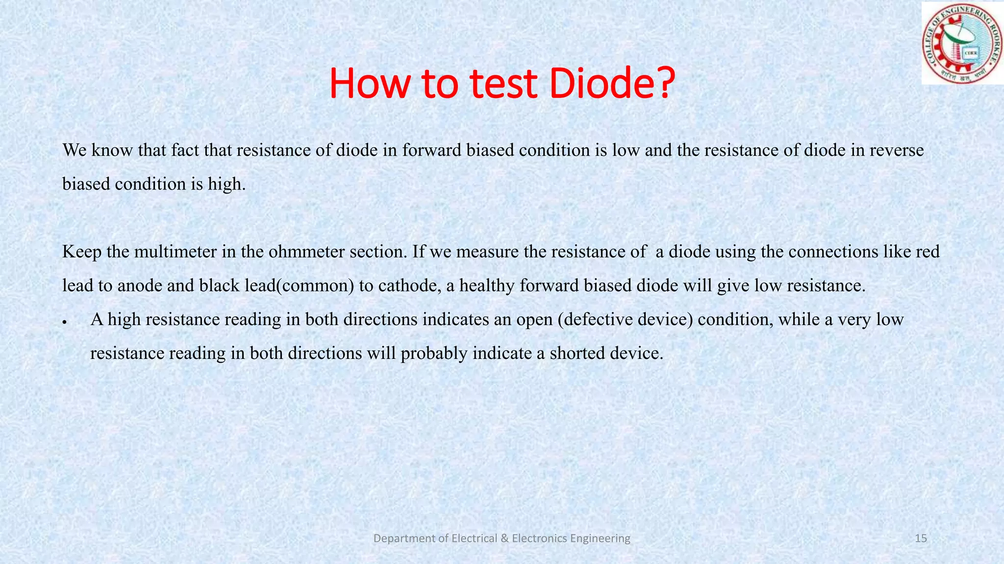 Lecture 3 Types of Power Diodes | PPT