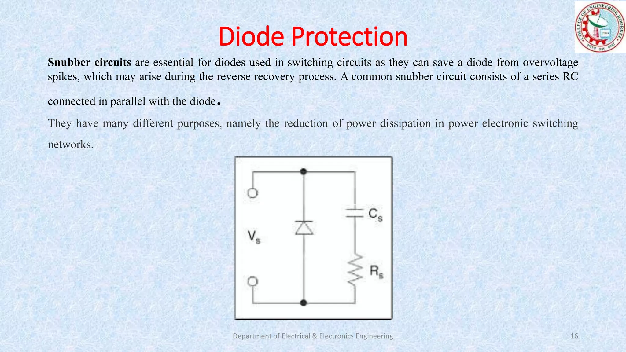 Lecture 3 Types of Power Diodes | PPT