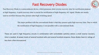 Lecture 3 Types of Power Diodes | PPT