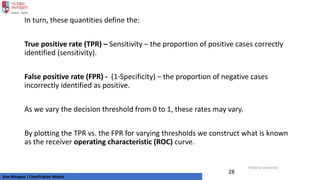 Machine Learning (Classification Models) | PPTX
