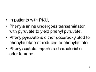 INHERİTED DİSEASES OF AMİNO ACİD METABOLİSM.ppt