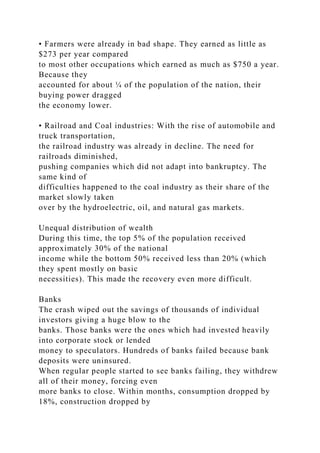 Lecture 3.2 !1Lecture 3.2 The Great Depression History 3.docx