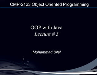 OOP with Java | PPT