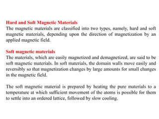 hard and soft magnet | PPTX