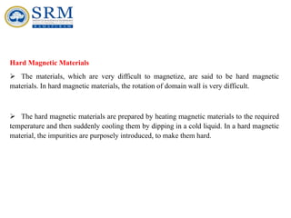 hard and soft magnet | PPTX