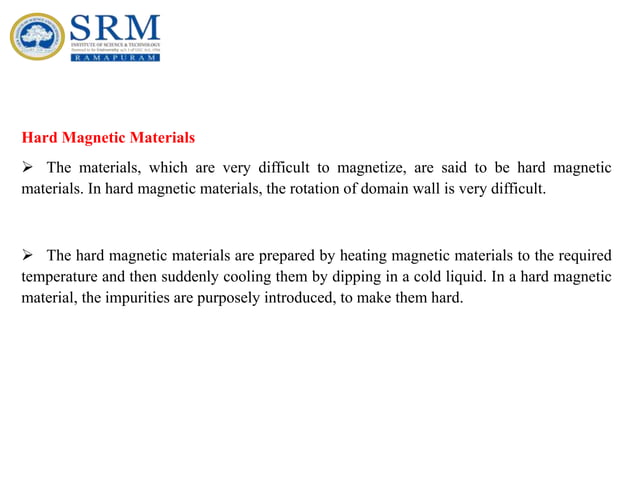 hard and soft magnet | PPTX | Geology | Science
