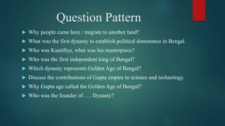 Ancient Bangla history | PPTX