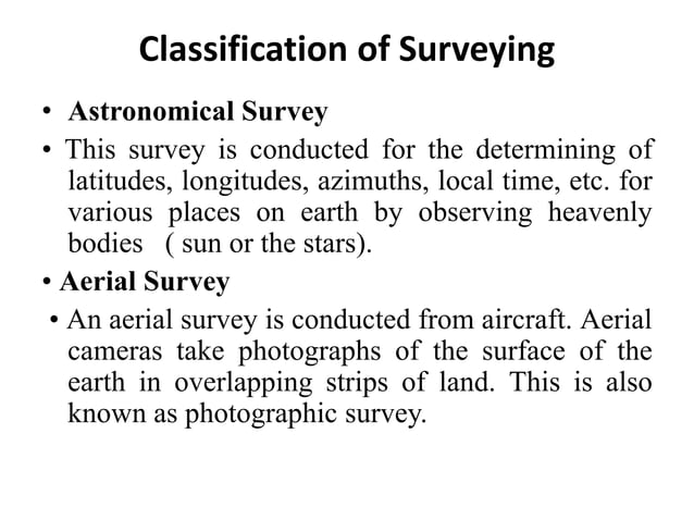 Classification of Surveying.pptx