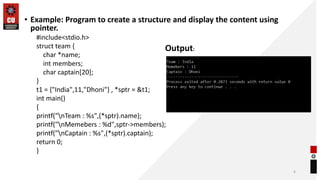 Lecture 3.2.4 C pointer to Structure.pptx