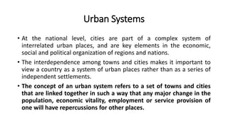 urban geography is the subdisciple of geography | PPTX