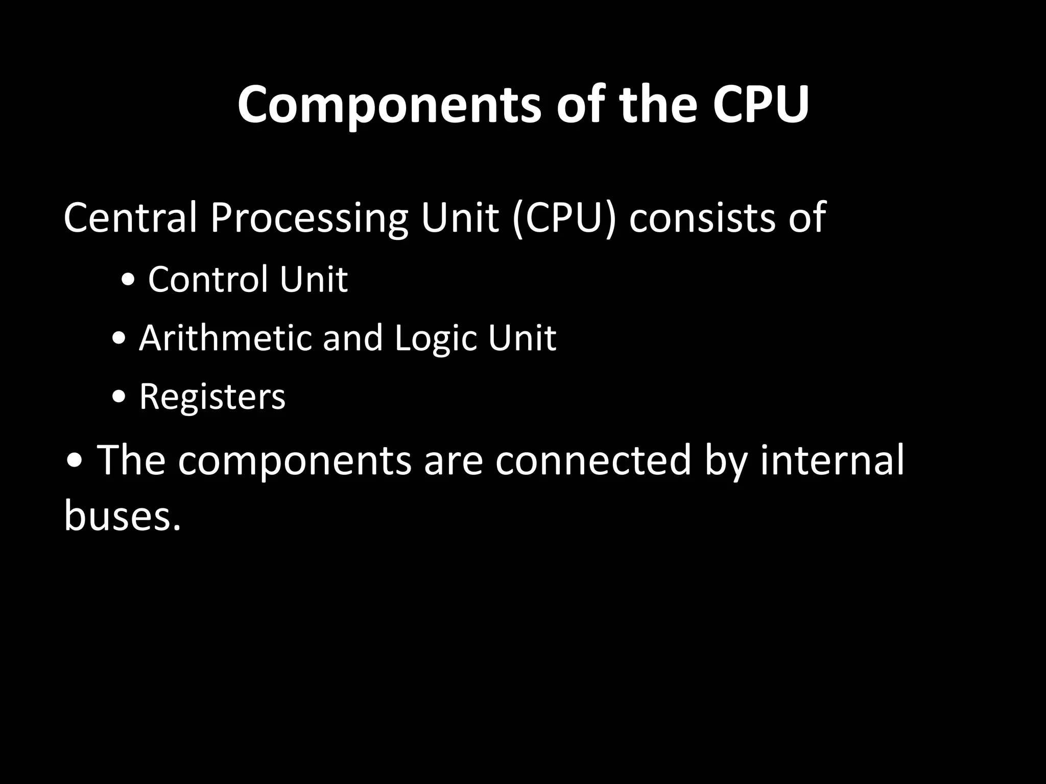 its about information process cycle and its components | PDF | Operating Systems | Computer ...