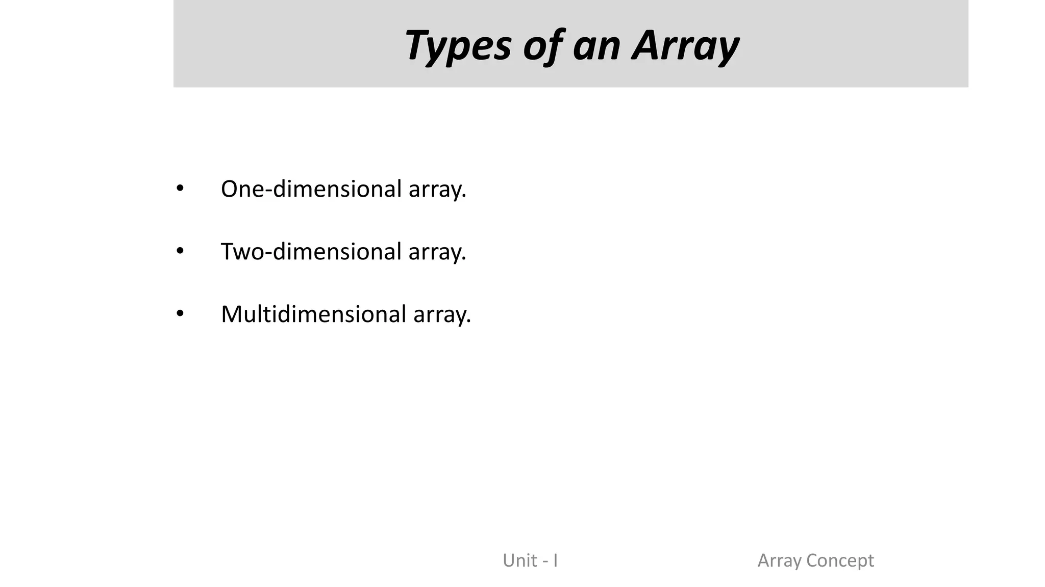 Array Concepts and its Types with Examples.pptx