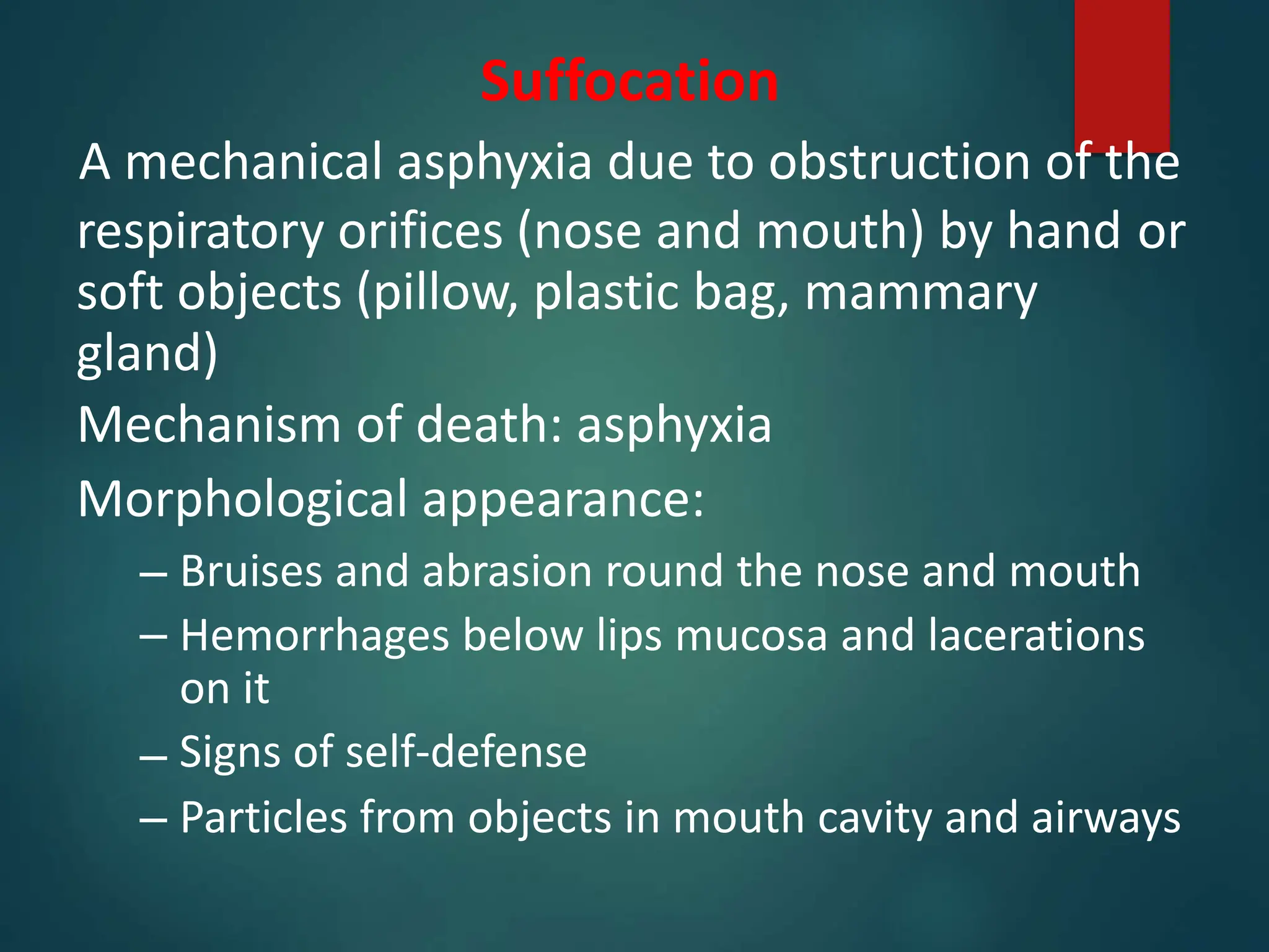 Lecture 3. Forensic examination of mechanical asphyxia.ppt