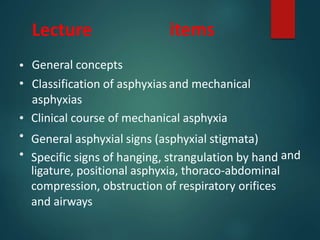 Lecture 3. Forensic examination of mechanical asphyxia.ppt
