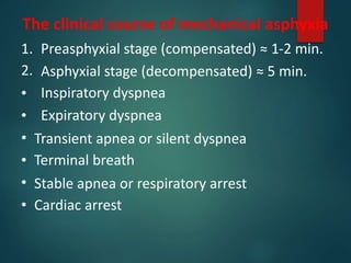 Lecture 3. Forensic examination of mechanical asphyxia.ppt