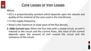 Transformer loses easily explained topic. | PPTX