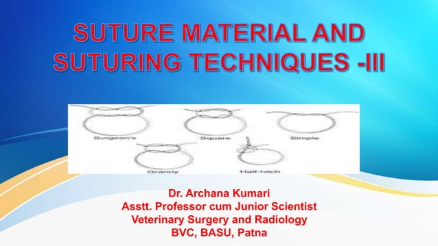 here you can find a lecture about suture | PPT