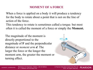 Lecture # 3.pdf, Moment of Force and Resultant | PDF