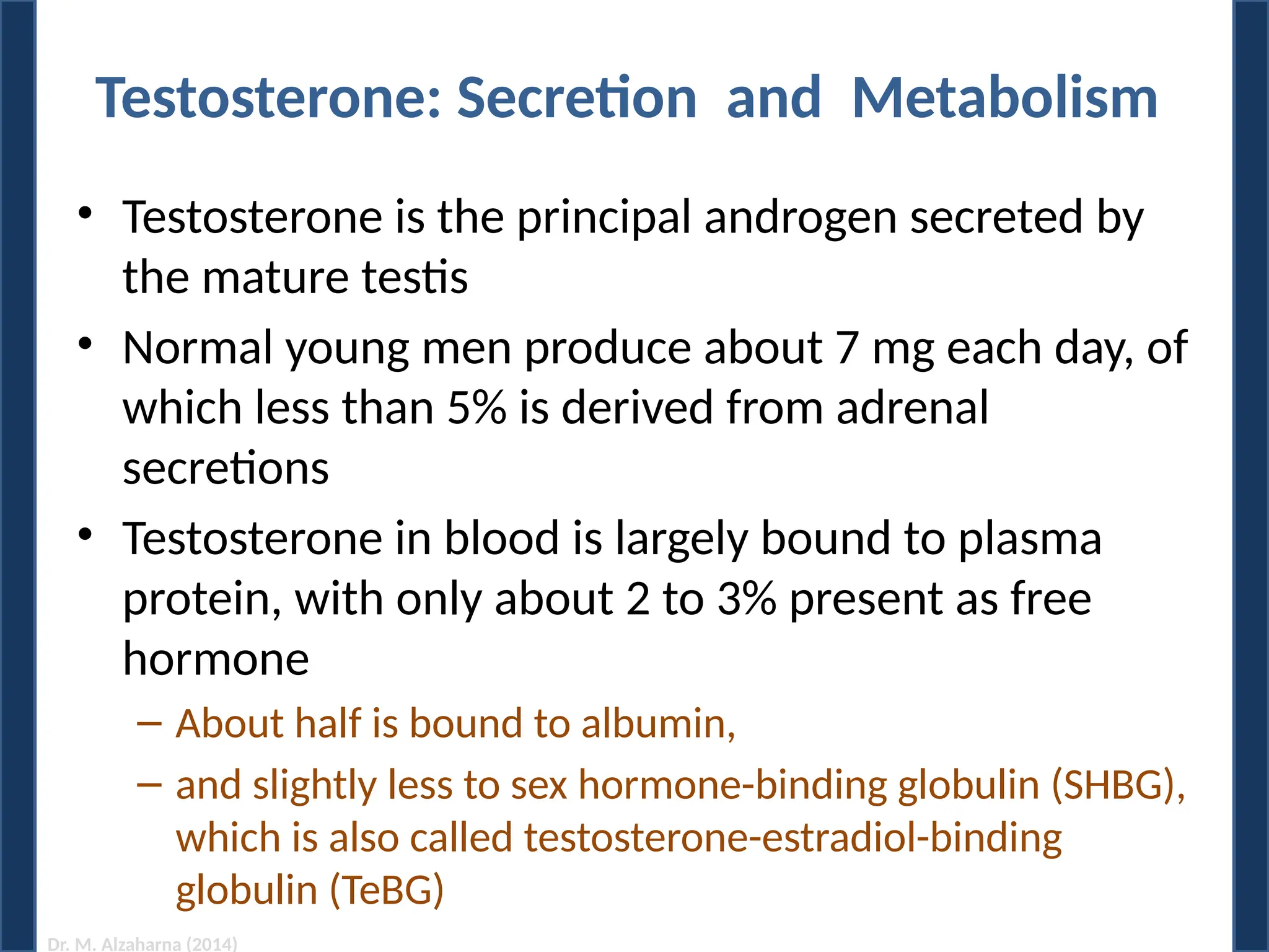 Testosterone mechanism of action in human | PPTX