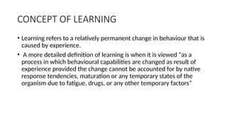 Individual factors in consumer behavior | PPTX