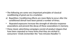 Individual factors in consumer behavior | PPTX | Science