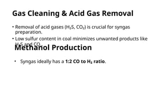 LEcture 3.pptx Coal Gasification Process | PPT