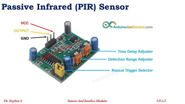 Common Sensors and their Working Principles - Lecture 3 | PDF