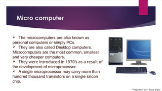 Types of computer by Kiran Zahra Lecture 3.pptx