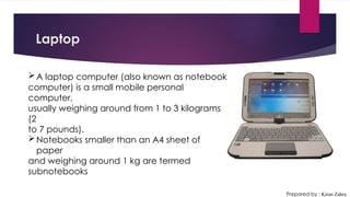 Types of computer by Kiran Zahra Lecture 3.pptx