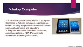 Types of computer by Kiran Zahra Lecture 3.pptx