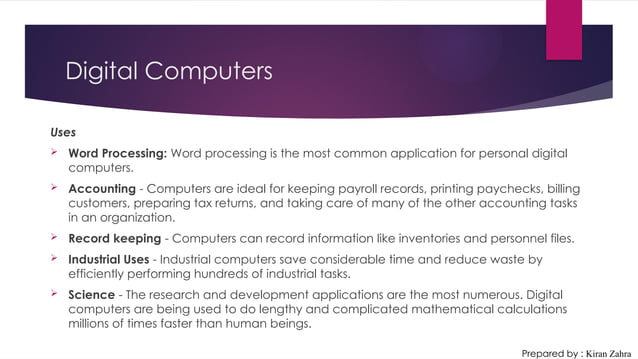 Types of computer by Kiran Zahra Lecture 3.pptx