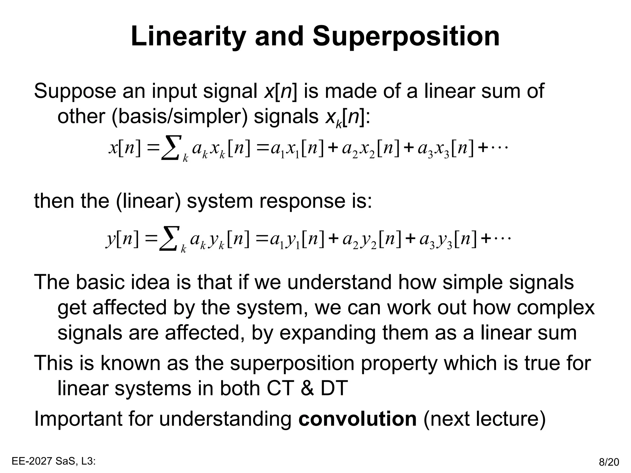 signal and systems basics for engineering | PPT