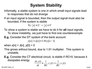 signal and systems basics for engineering | PPT