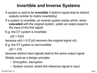 signal and systems basics for engineering | PPT