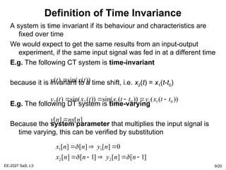 signal and systems basics for engineering | PPT