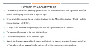LECTURE 3 OPERATING SYSTEM PPT FOR ENGINEERING | PPT