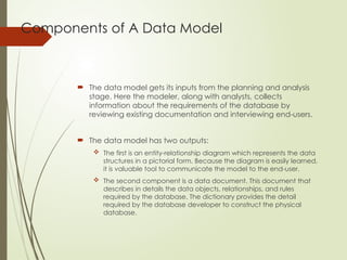 data Modelling in Database introduction and design.pptx