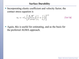 Machine Design II Spur and Helical Gears Lecture 3.pptx