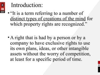 LECTURE 3.1 Introduction to IPR (1).pptx