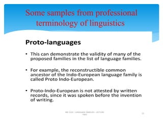 Characteristic features of English vocabulary | PPTX