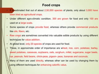Lecture 3 2ppt Food resources | PDF