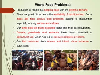 Lecture 3 2ppt Food resources | PPT