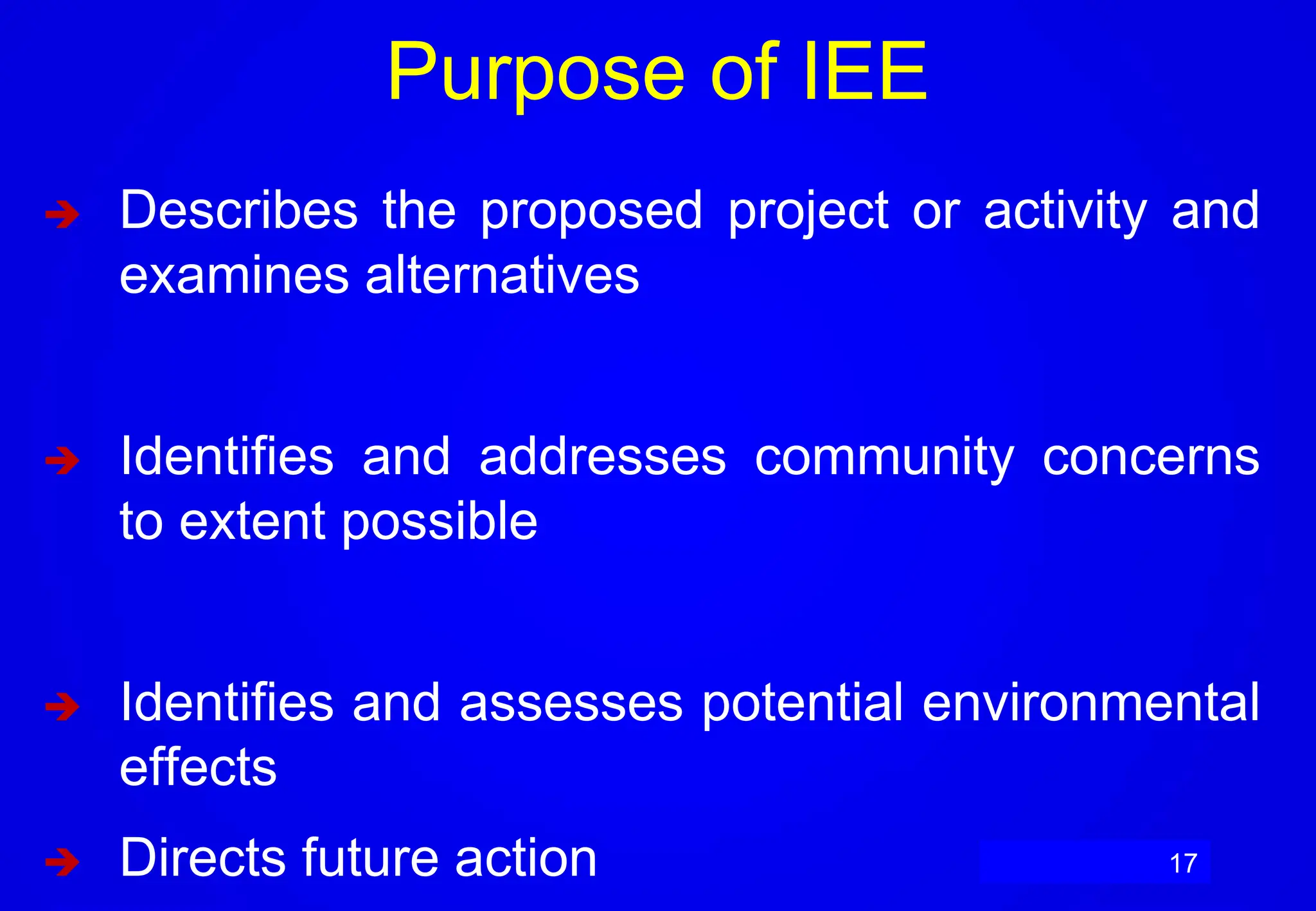 Lecture 3-4 EIA-process EIA EIA EIA EIA EIA | PPT