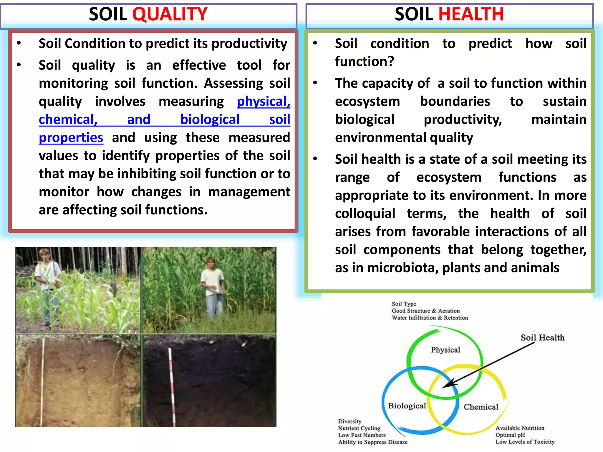 Lecture 3 4 Soil Degradation, Soil Quality Soil Health | PPTX