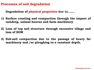 Lecture 3 4 Soil Degradation, Soil Quality Soil Health | PPTX