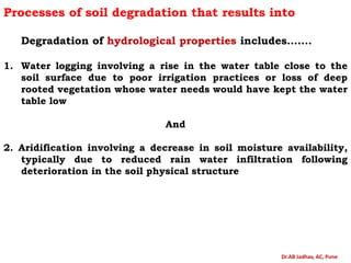 Lecture 3 4 Soil Degradation, Soil Quality Soil Health | PPTX