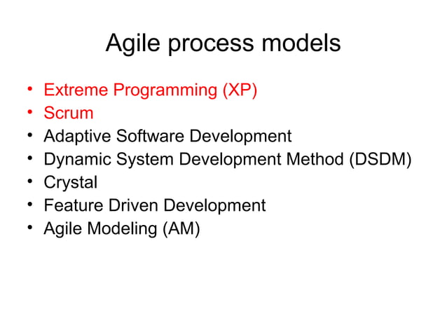 Agile Development | Agile Process Models | PPT | Web Development | Internet