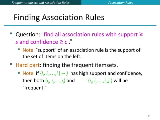 Lecture3 assoc rules | PPT