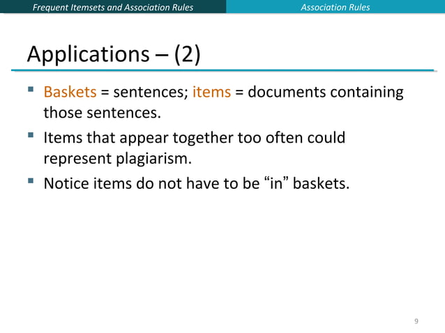 Lecture3 assoc rules | PPT