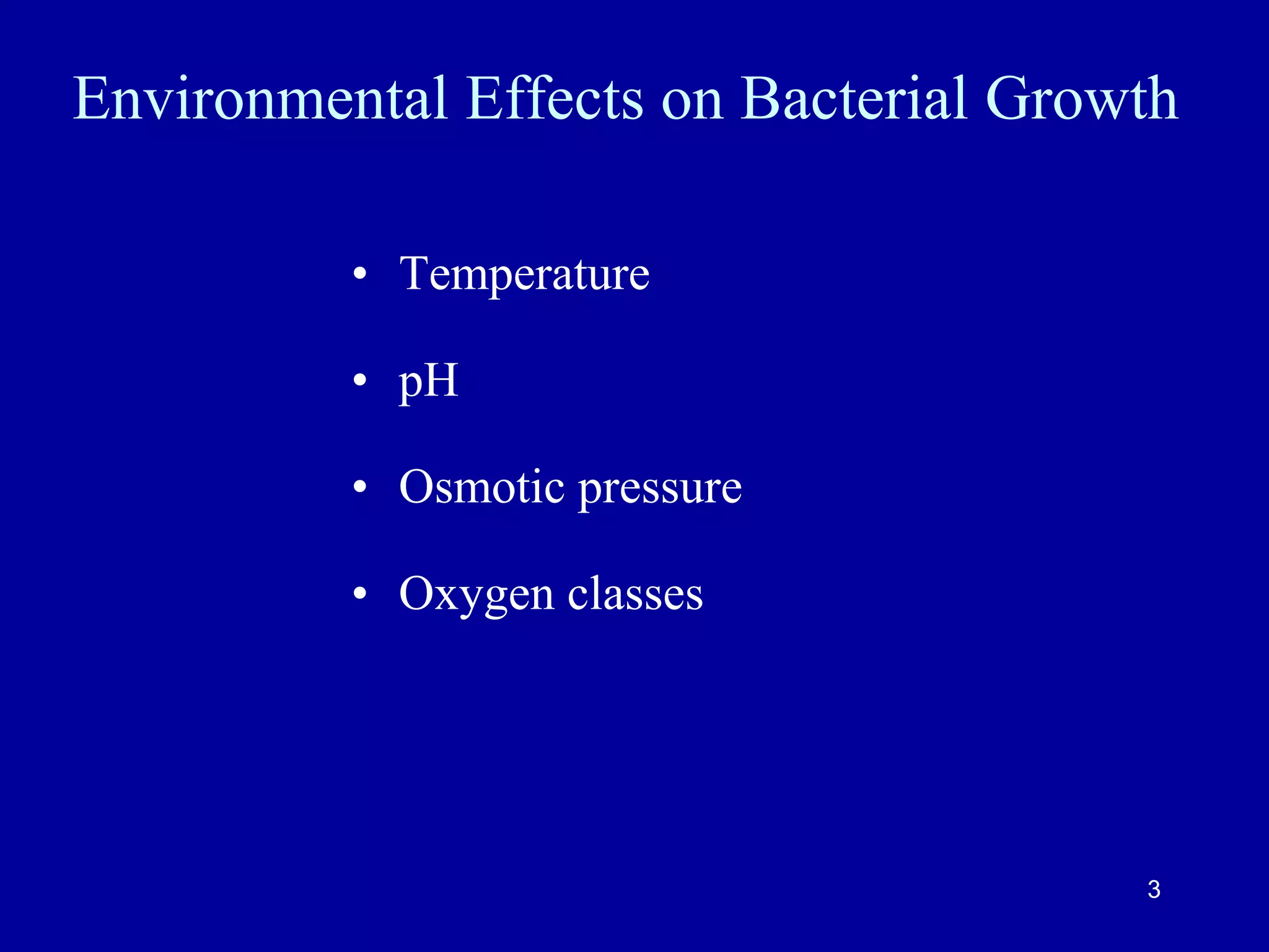 Lecture 3 bacterial nutrition and growth- | PPT